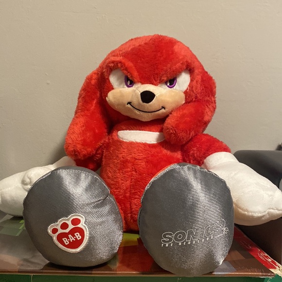 Build-A-Bear | Other | Build A Bear Online Exclusive Knuckles Sonic The Hedgehog 2 | Poshmark